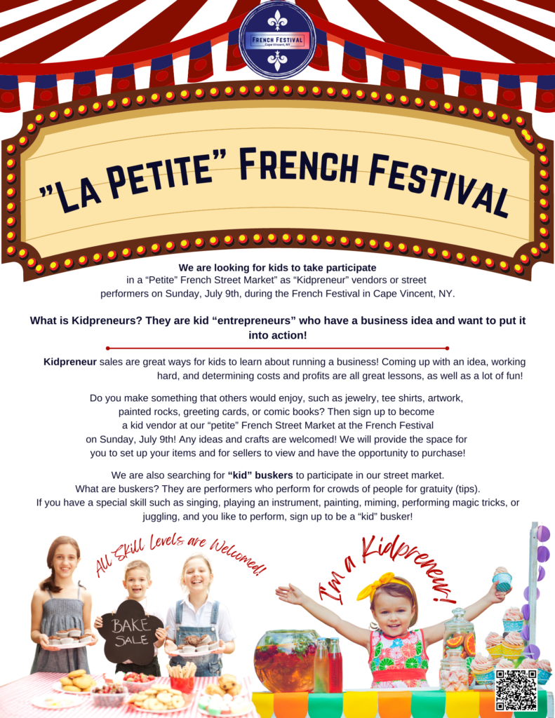 French Festival Entertainment - Cape Vincent Chamber of Commerce