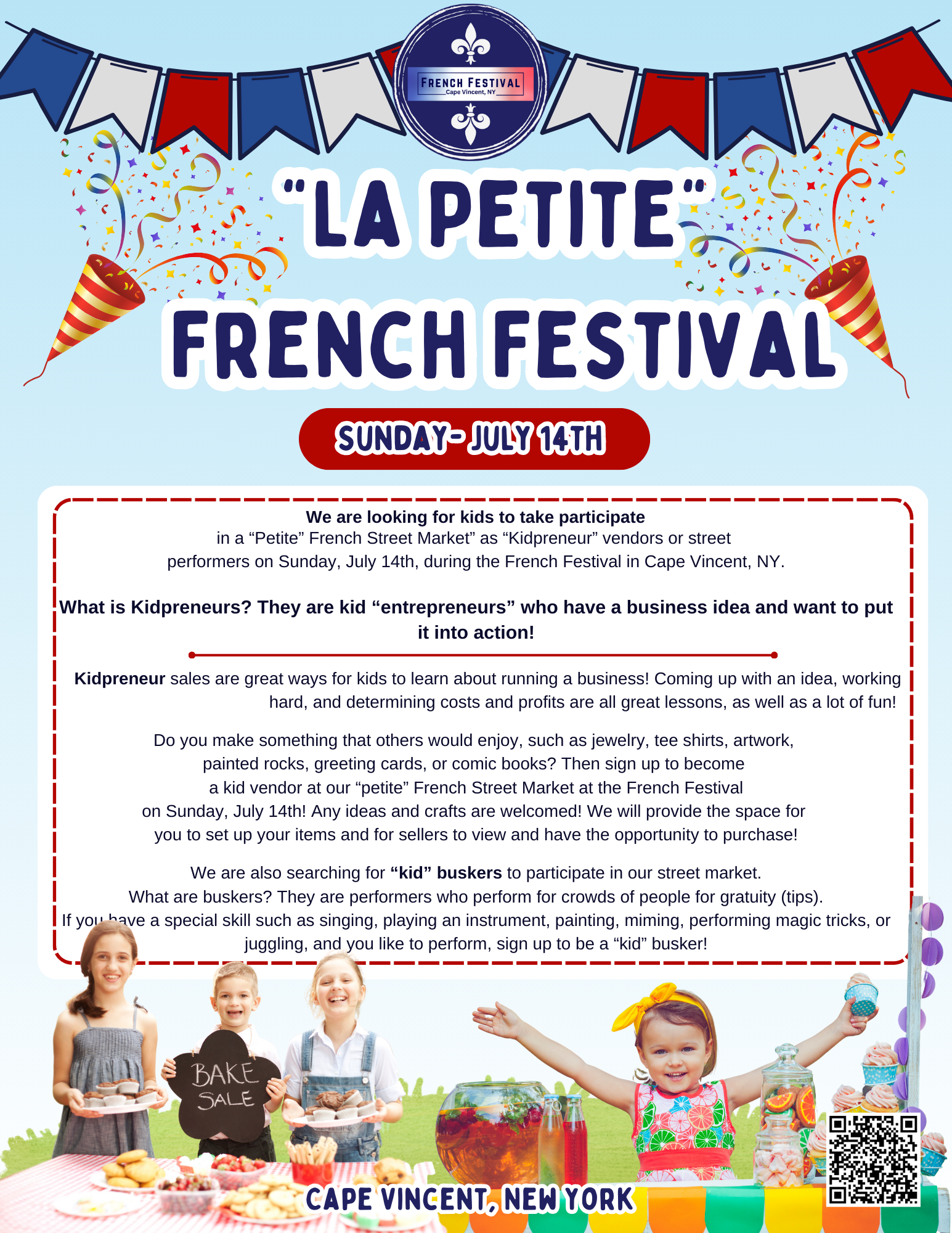 French Festival Entertainment - Welcome to Cape Vincent!